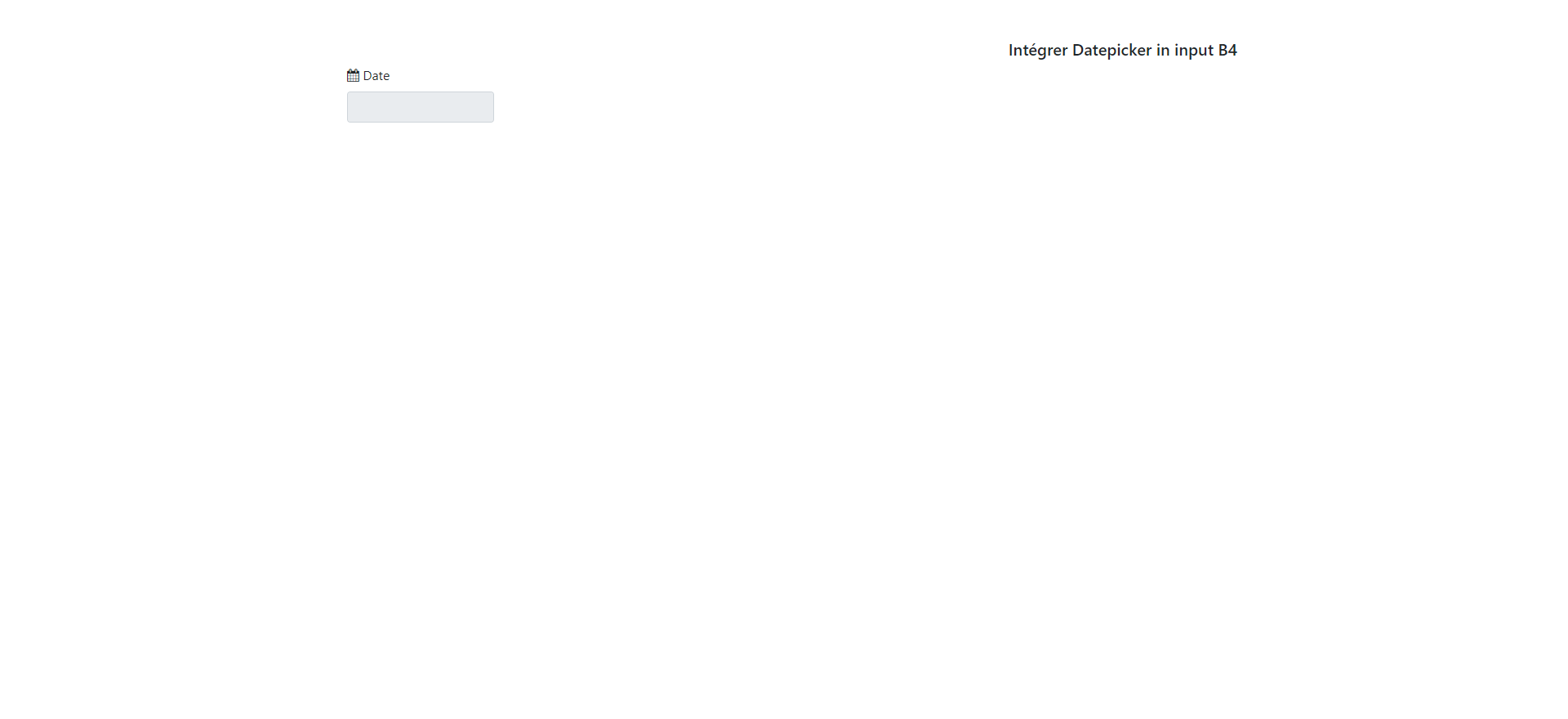 bootstrap4-datepicker